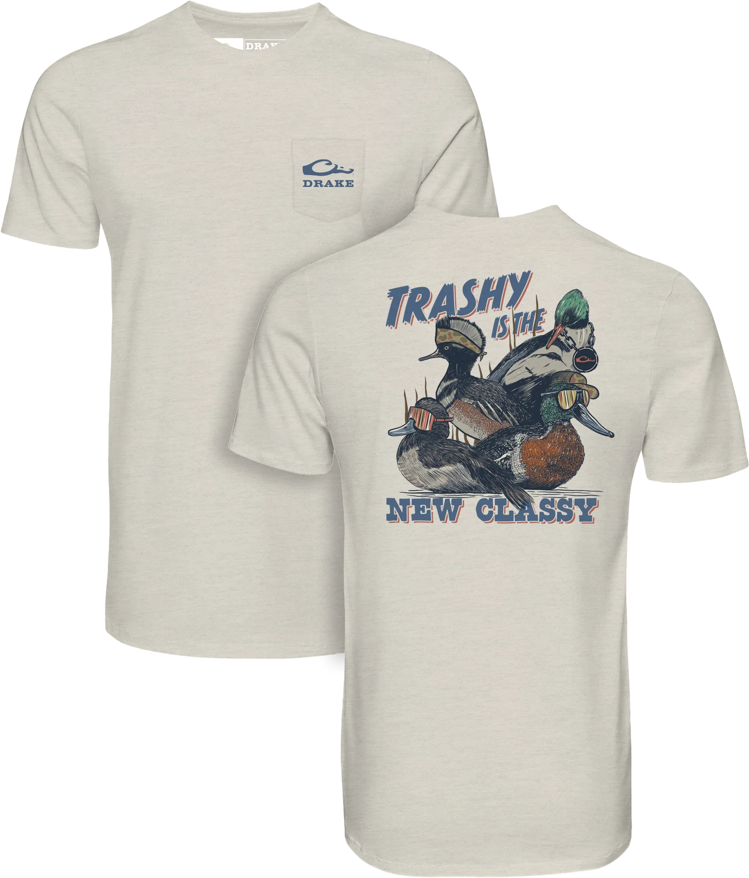 Drake Men's Trashy Ducks T-Shirt – Chandeleur Outfitters